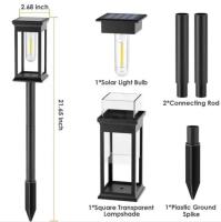 China Solar Lawn Light Decoration Garden Hollow Lawn Lamp Outdoor Solar Garden Pathway Waterproof LED Light for sale