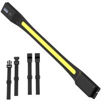 China Super Bright COB Strong Light Maintenance Silicone Work Lamp USB Charging Outdoor Camping Built-in Battery Chest Running Lamp for sale