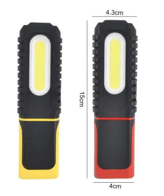 China Led Flashlight Outdoor Strong Light Charging Bright Long-lasting Portable Emergency Multi-function Cob Work Lamp Wholesale for sale