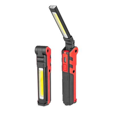 China Rechargeable COB Work Lamp Inspection Lamp Handheld Foldable Multifunctional Portable Auto Repair Lamp LED with Magnet for sale