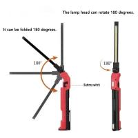 China Strong Light COB Charging Work Lamp Foldable Multi-function Portable Emergency Car Repair Work Inspection Lamp for sale