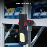China Outdoor Magnetic Work Inspection Light COB Charging High Brightness Maintenance Work Light Outdoor Camping Inspection Work Light for sale