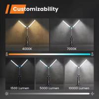 China Source Factory Hot Sale New Model Super Bright Long-lasting Large Diffuse Lighting Rechargeable Emergency Car Repair Lamp for sale