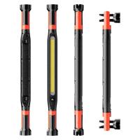 China LED Magnetic Tape Double Hook Foldable Rotating Work Lamp Outdoor COB Flashlight Charging Long-lasting Emergency Light for sale