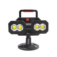 China 2025 Hot Sale Three-page Lamp Rotating Folding Mobile Charging Strong Magnetic Adsorption Car Inspection Lighting Work Lamp COB for sale