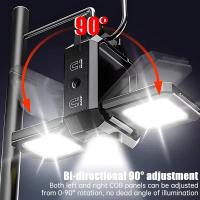 China Multifunctional Three-headed Keychain Lamp Portable Cob Mini Camping Lamp Type-c Working Lamp Outdoor Flashlight for sale