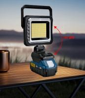 China Cross-border New LED Handheld Lamp, USB Rechargeable, Outdoor Long-lasting, High Power, Camping, Repair, Spotlight Work Lamp. for sale