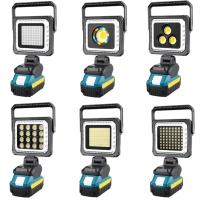 China Cross-border New LED Handheld Lamp, USB Rechargeable, Outdoor Long-lasting, High Power, Camping, Repair, Spotlight Work Lamp. for sale