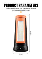 China Cross-border New Outdoor Multi-function Light Lamp Adjustable Strong Light Camping Lamp Long-lasting Ground Work Lamp for sale