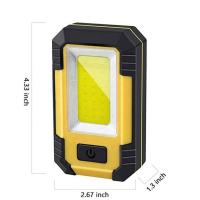 China Factory Direct Sale LED Outdoor Camping Light USB Charging with Magnet Access Light COB Working Lights for sale