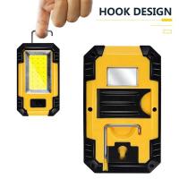 China Factory Direct Sale LED Outdoor Camping Light USB Charging with Magnet Access Light COB Working Lights for sale