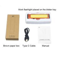 China Factory Direct Sale Rechargeable Lithium Battery Strong Magnetic COB Flashlight Car Inspection Car Lamp Rectangular Work Lamp for sale
