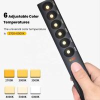 China Cross-border Hot Selling Color Temperature Stick 6 Kinds of Color Temperature Adjustment Multi-function Lighting Working Lamp for sale