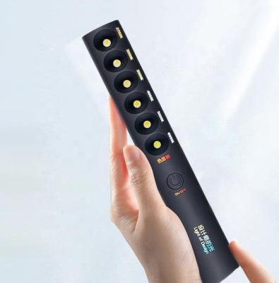 China Factory Wholesale Customized Designer Color Temperature Stick 6 Color Temperature Modes Charging Lighting Tool for sale