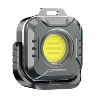 China New Popular 500 Lumens Portable Mini Handy COB Torch Light Magnetic Rechargeable Small EDC Pocket Emergency Flashlight for sale