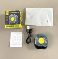 China New Popular 500 Lumens Portable Mini Handy COB Torch Light Magnetic Rechargeable Small EDC Pocket Emergency Flashlight for sale