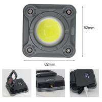 China Hot Selling Outdoor Emergency MultiFunction Portable Work Led Light Magnetic Rechargeable Led Work Light With Hooks for sale