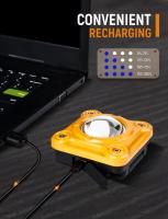 China Hot Selling Outdoor Emergency MultiFunction Portable Work Led Light Magnetic Rechargeable Led Work Light With Hooks for sale