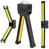 China USB Rechargeable Magnetic 7th Gear Dimming Gym Lamp for Posing Handheld COB Work Light With 180 Degree Folding for sale