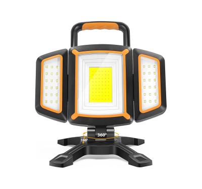 China Hot Selling New 3000lm Rechargeable Multifunctional Vertical Folding Work Light for sale