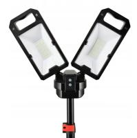 China Hot Selling Portable Tripod Stand Floor Type Rechargeable Work Flood Lights for sale