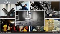 China Hot Selling Portable Tripod Stand Floor Type Rechargeable Work Flood Lights for sale