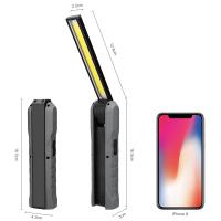 China Hot Selling Car Repair LED Work Light USB Charging Strong Magnetic Emergency Light Folding Repair Light for sale