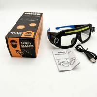 China Multifunctional Glasses Light USB Charging Warning Compact Portable Hanging Ear Headlight Outdoor Hiking Lighting Headlight for sale