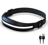 China Usb Charging Running Lamp Wholesale COB Working Lamp Outdoor Camping Headband Omnidirectional Head Lamp for sale