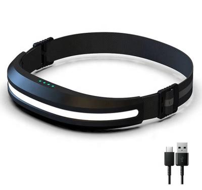 China Usb Charging Running Lamp Wholesale COB Working Lamp Outdoor Camping Headband Omnidirectional Head Lamp for sale