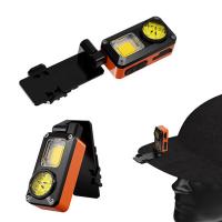 China New Product LED Strong Head Lamp USB Charging Multi-function Outdoor Head Lamp Night Run Head Lamp COB Head Lamp for sale