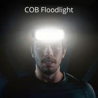 China Hot sale new strong light focus COB wide angle outdoor camping headlight for sale