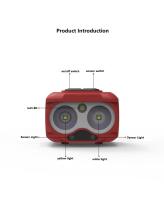 China Factory Sales Outdoor LED Lighting Tools Camping Emergency Lamp Replaceable Rechargeable Battery Super Bright Head Lamp for sale