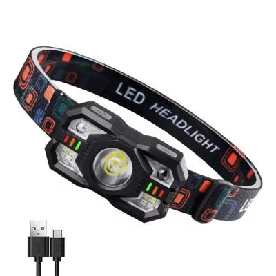 China Factory Sales Outdoor LED Lighting Tools Camping Emergency Lamp Super Bright Head Lamp for sale
