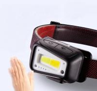 China Supplier Directly Selling Outdoor Lighting Tools Super Bright Pan-light Camping Lights Rechargeable Induction Headlights for sale