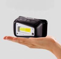 China Supplier Directly Selling Outdoor Lighting Tools Super Bright Pan-light Camping Lights Rechargeable Induction Headlights for sale