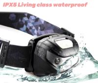 China New Led Sensor Function Head Lamp Outdoor Cycling Fishing Lamp Camping Head Lamp for sale