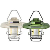 China 2026 Factory Wholesale Led Retro Outdoor Waterproof Multifunctional Lighting Camping Lamp Hand-held Camp Light Lantern for sale