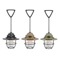 China Source Factory Wholesale New Outdoor Portable Hanging Light Waterproof USB Rechargeable Lantern LED Camping Tent Lamp for sale