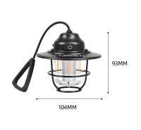 China Source Factory Wholesale New Outdoor Portable Hanging Light Waterproof USB Rechargeable Lantern LED Camping Tent Lamp for sale