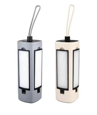China Source Factory Camping Light Three-leaf Flip Portable Flashlight Hanging Lamp Foldable Household Tent Lamp Camping Lamp for sale