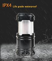 China 2023 New Telescopic Convenient Hook Lantern Dual Color Flame Flashing Torch Lantern Classic Mini Tent Light for sale