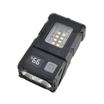 China High Power ABS Lamp Body IP65 Grade COB Working Lamp Magnetic Lamp Clip USB Rechargeable Outdoor Flashlight LED Flashlight for sale