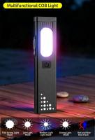China Cross-border Magnetic COB Ultra-thin Portable Pen Holder EDC Outdoor Mini LED Auto Repair Emergency Work Lamp Flashlight for sale