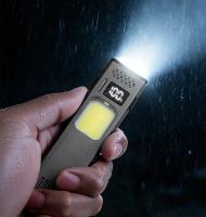 China 2026 New Ultra-thin Mini Flashlight Strong Light Super Bright Multi-function Magnetic Work Lamp Outdoor Waterproof Flashlight for sale