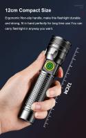 China 10w Laser Flashlight Rechargeable Portable Strong Light Emergency Light Long Battery Life Optical Zoom Handheld Lighting Tool for sale