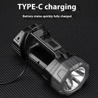 China High Quality Ultra Bright Long Shot Led White Laser Usb Charging Long Life Outdoor Zoom Multi-Functional Flashlight for sale