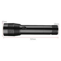 China Explosion-proof Flashlight High-brightness Rechargeable Outdoor Super Bright Home Use Long Range All-aluminum Portable Electric for sale
