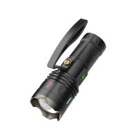 China Outdoor Strong Light Far-reaching LED Searchlight Charging Ultra-long-lasting Lighting Aluminum Alloy Hand-held Flashlight for sale