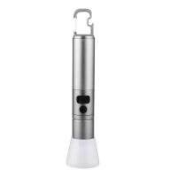China Large Capacity Rechargeable Battery Extendable and Adjustable Light Tube With Hook Flashlight for sale